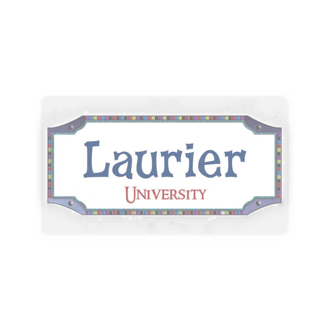 Laurier University Sticker Wizards of Waverly Place - Etsy