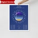 Beautiful Astrology Chart Digital Version - Etsy