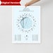 Beautiful Astrology Chart Digital Version - Etsy