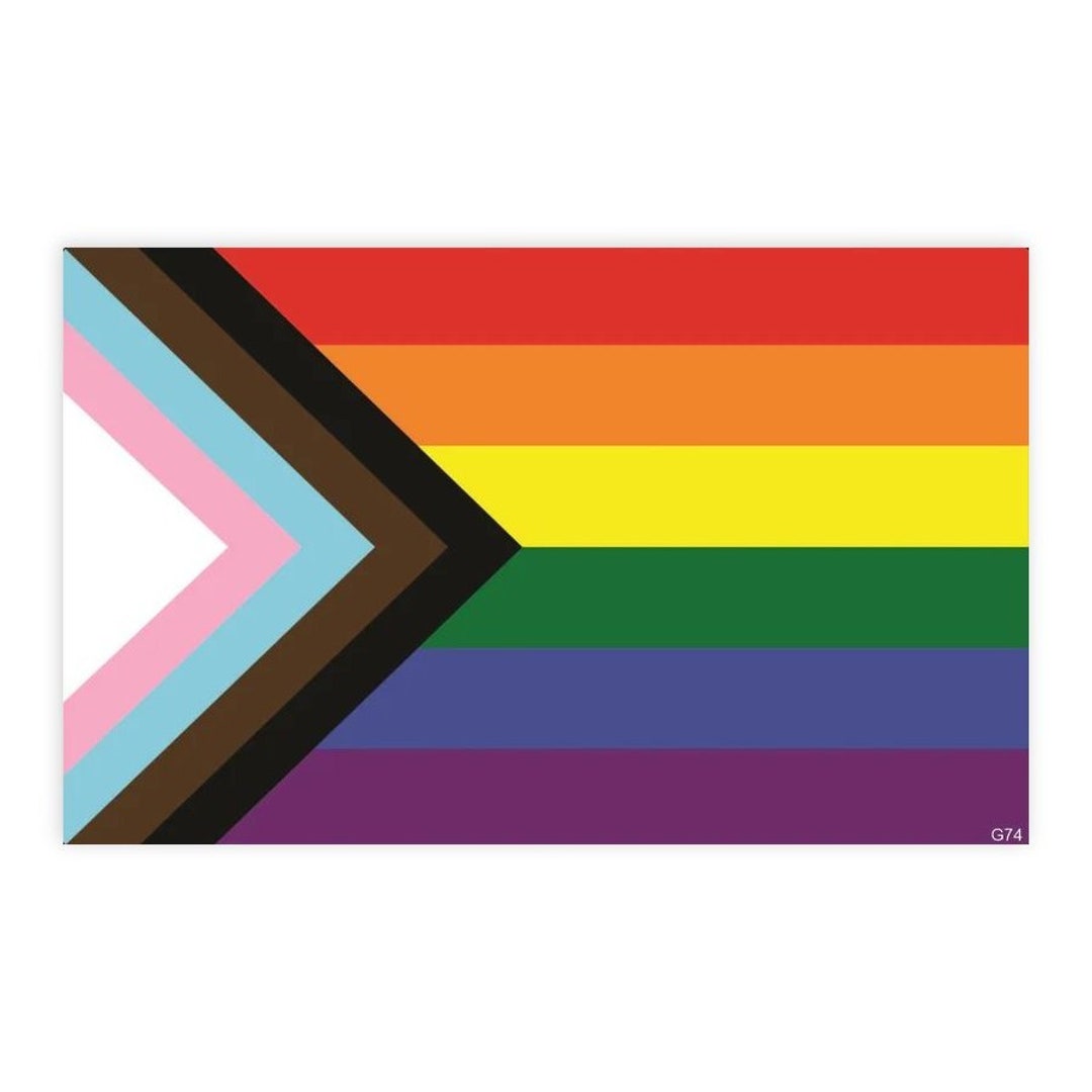 Bumper Sticker, LGBTQ Pride Sticker All Inclusive Full Spectrum, 5 X 3 ...