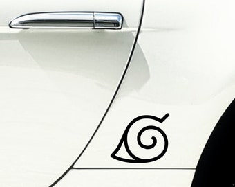 Hidden Leaf Car Decal - Etsy