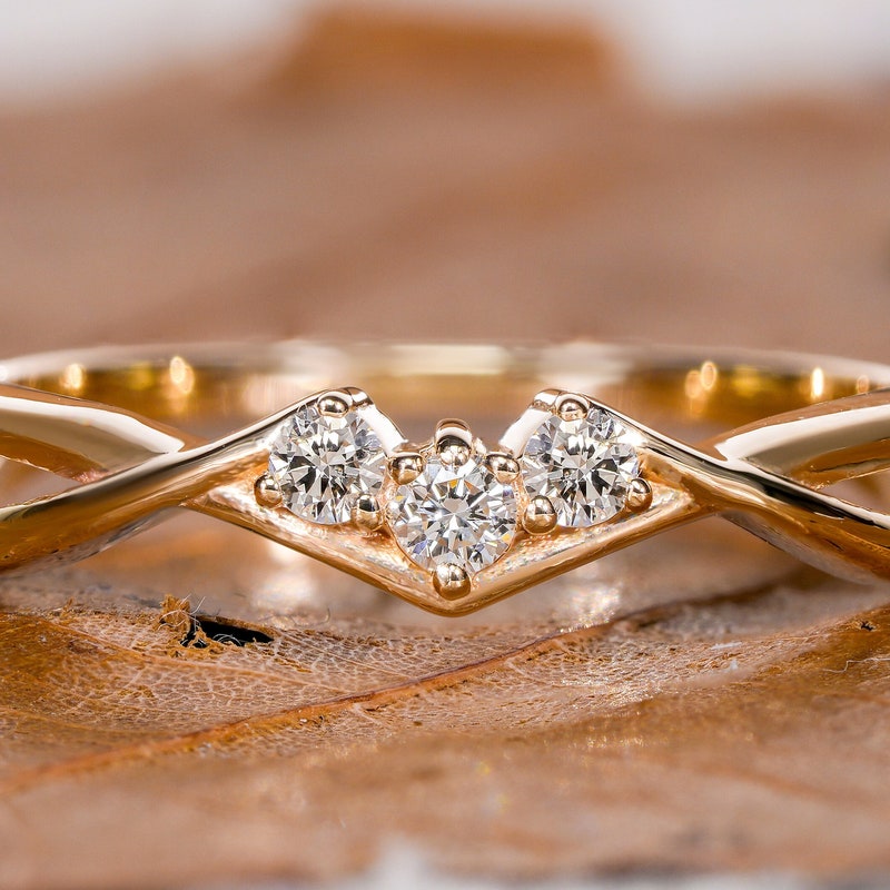 Small Stone Ring - Etsy