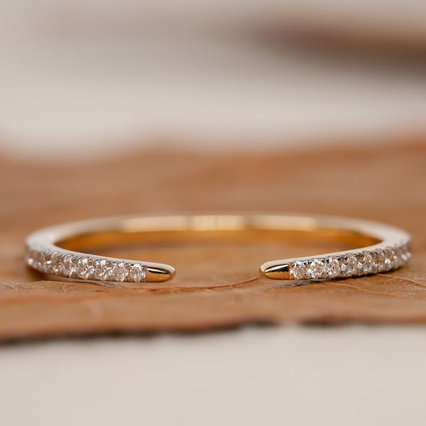 Open Wedding Band - Etsy