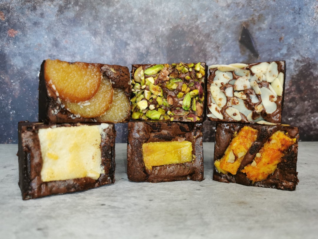 Diwali Special 6 Piece Mithai Infused Brownie Box - Etsy
