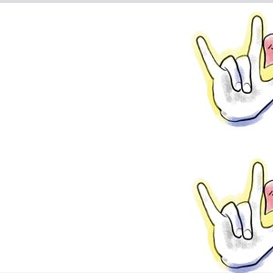 Love ASL Card | ASL Heart Card Graphic | I Love You Card | Sign ...