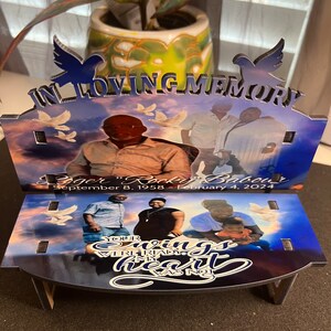 In Loving Memory Bench - Etsy