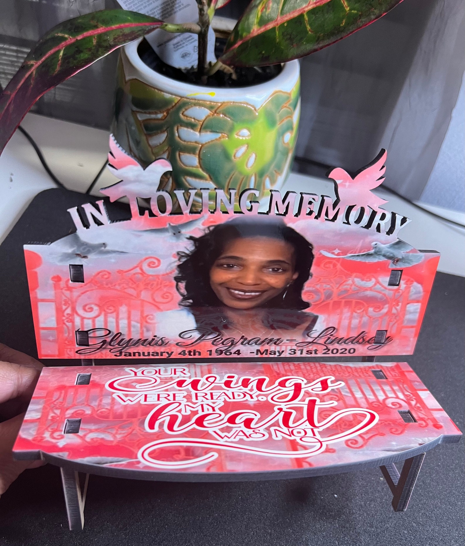 In Loving Memory Bench - Etsy