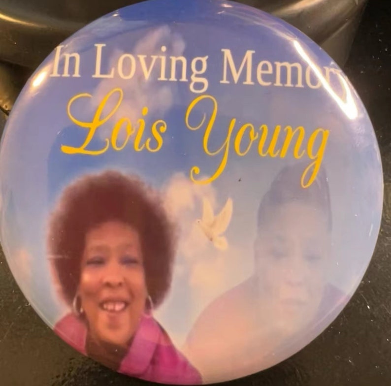In Loving Memory Button - Etsy