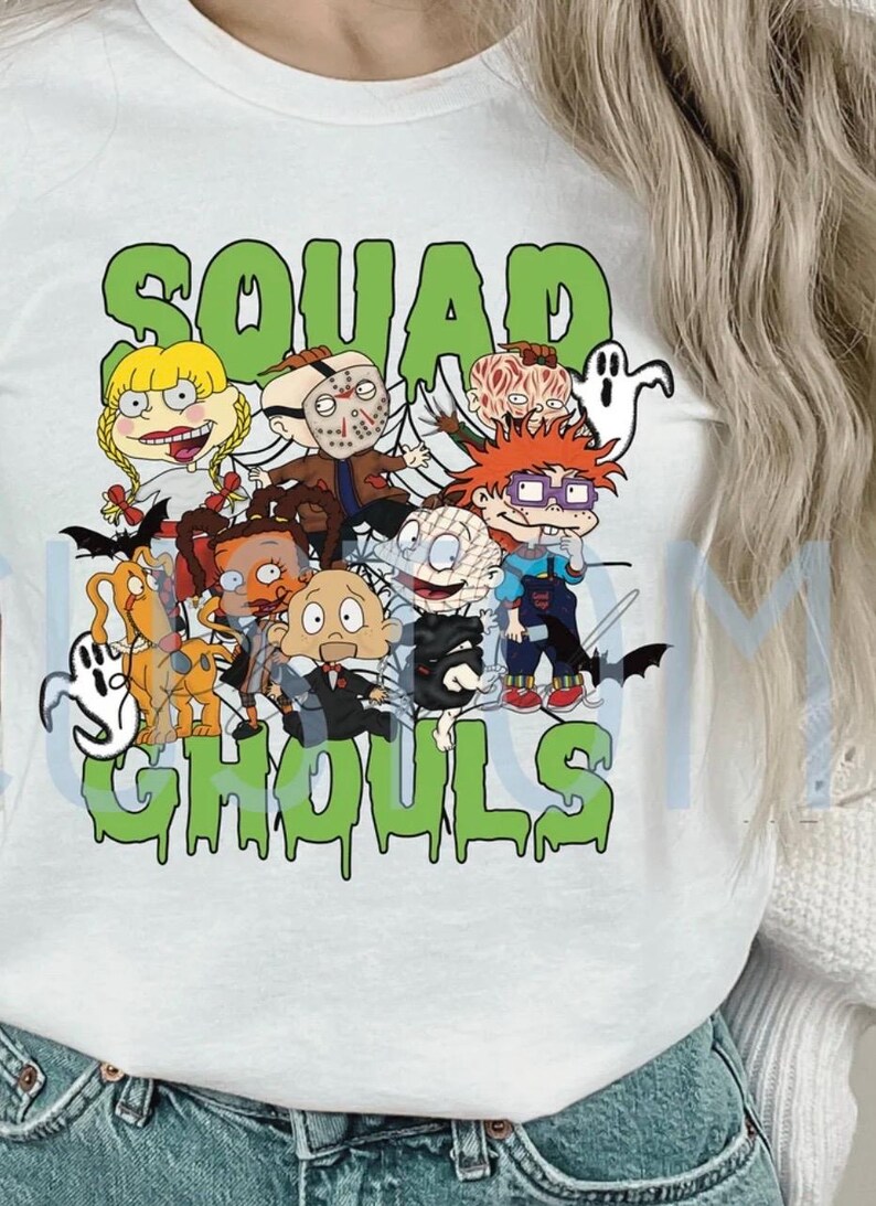 Rugrats Squad Ghouls Transfer - Etsy