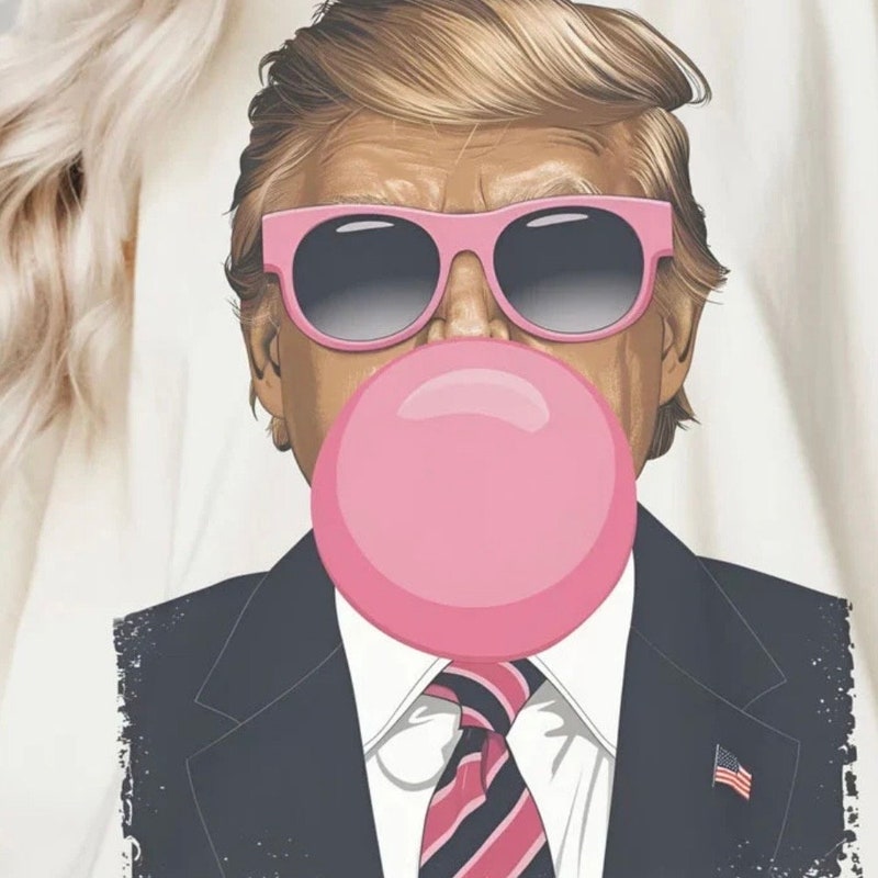 Trump Bubble Gum Shirt - Etsy