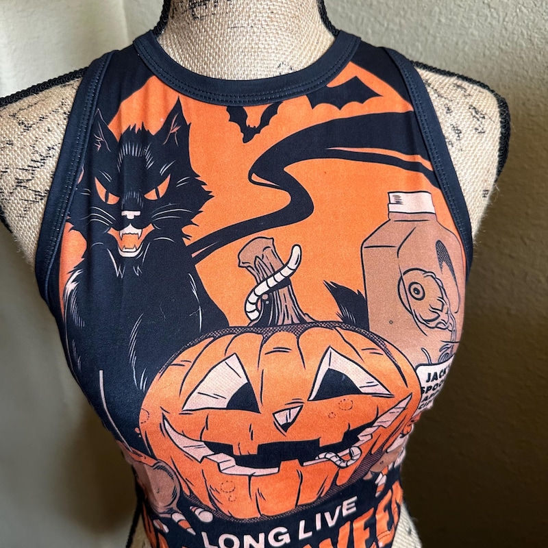 Halloween Tank - Etsy