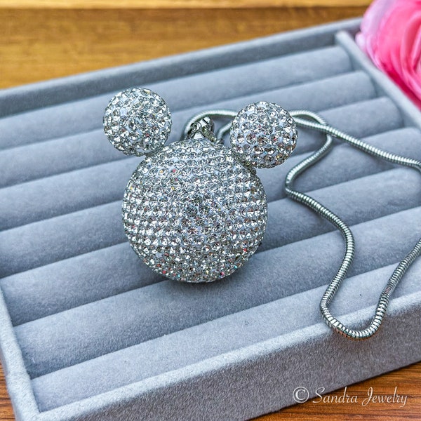 Rhinestone Mickey - Etsy
