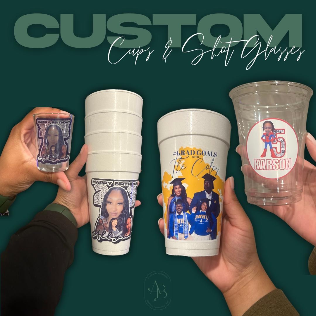 Custom Party Cups - Etsy