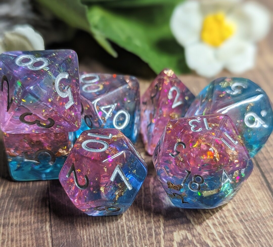 Scrying Pool 7pc DND Dice Set, Polyhedral Dice, D&D Dice, Dungeons and ...
