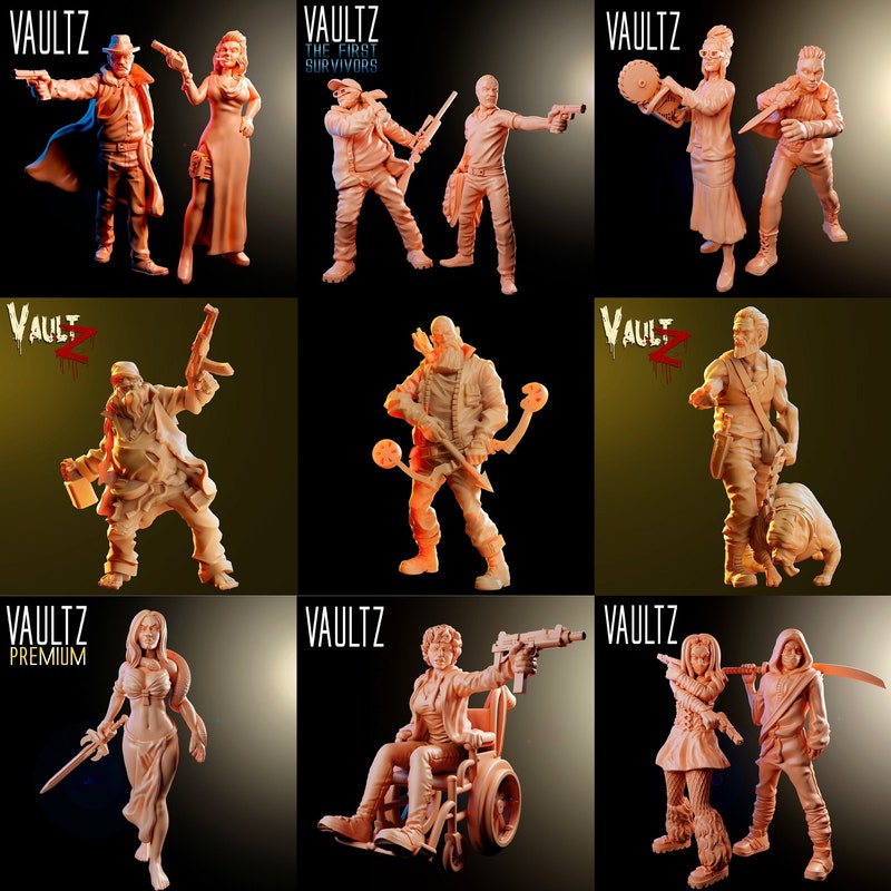 Post Apocalypse Miniatures - Etsy