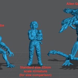 Alien Primates | 5 Design Options | 32mm Scale Miniature | Papsikels - Etsy