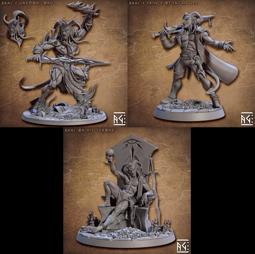 City of Intrigues Baal, the Daemon Lord the Prince of Intrigues Throne ...