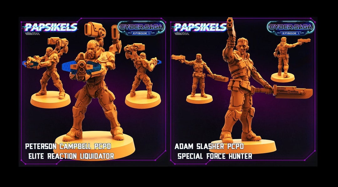 PCPD Special Forces Operatives Adam Slasher Special Force Hunter ...