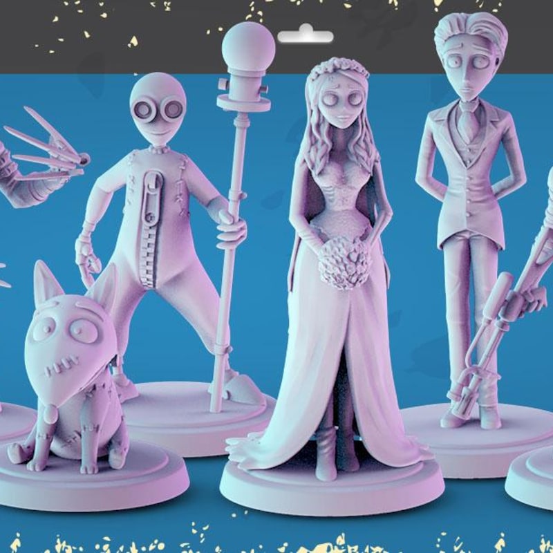Tim Burton Art - Etsy