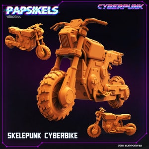 Cyber Skelepunks - Round 3 - Skeleriders | 3 Design Options | 32mm ...