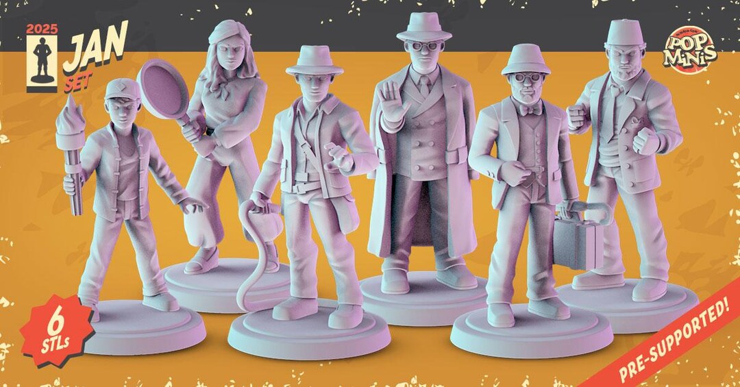 Indiana Jones (fan Art) | 32mm Scale Miniature | Pop Minis - Etsy