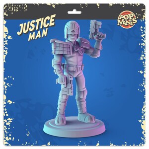 Justice! (fan Art) | 32mm Scale Miniatures | Pop Minis - Etsy