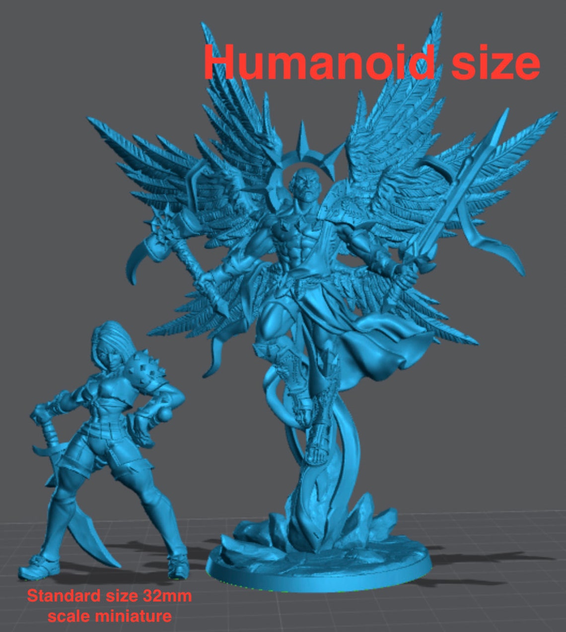 Sol the Holiest Customizable LARGE Model 32mm Scale | Etsy