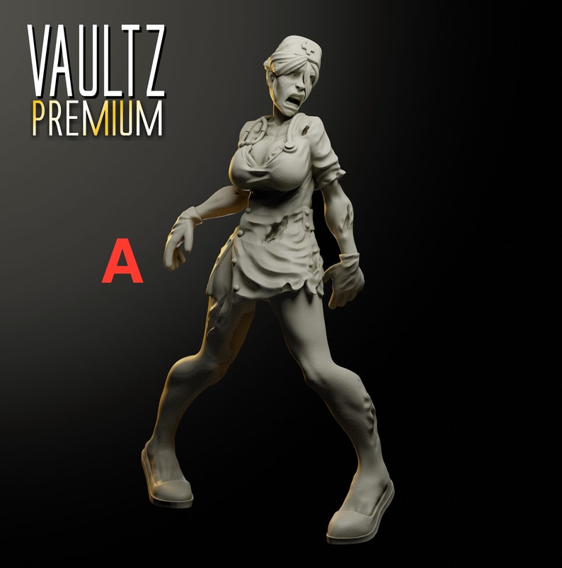 Vaultz Zombies Sexy Silent Hill Nurse 2 Design Options Etsy