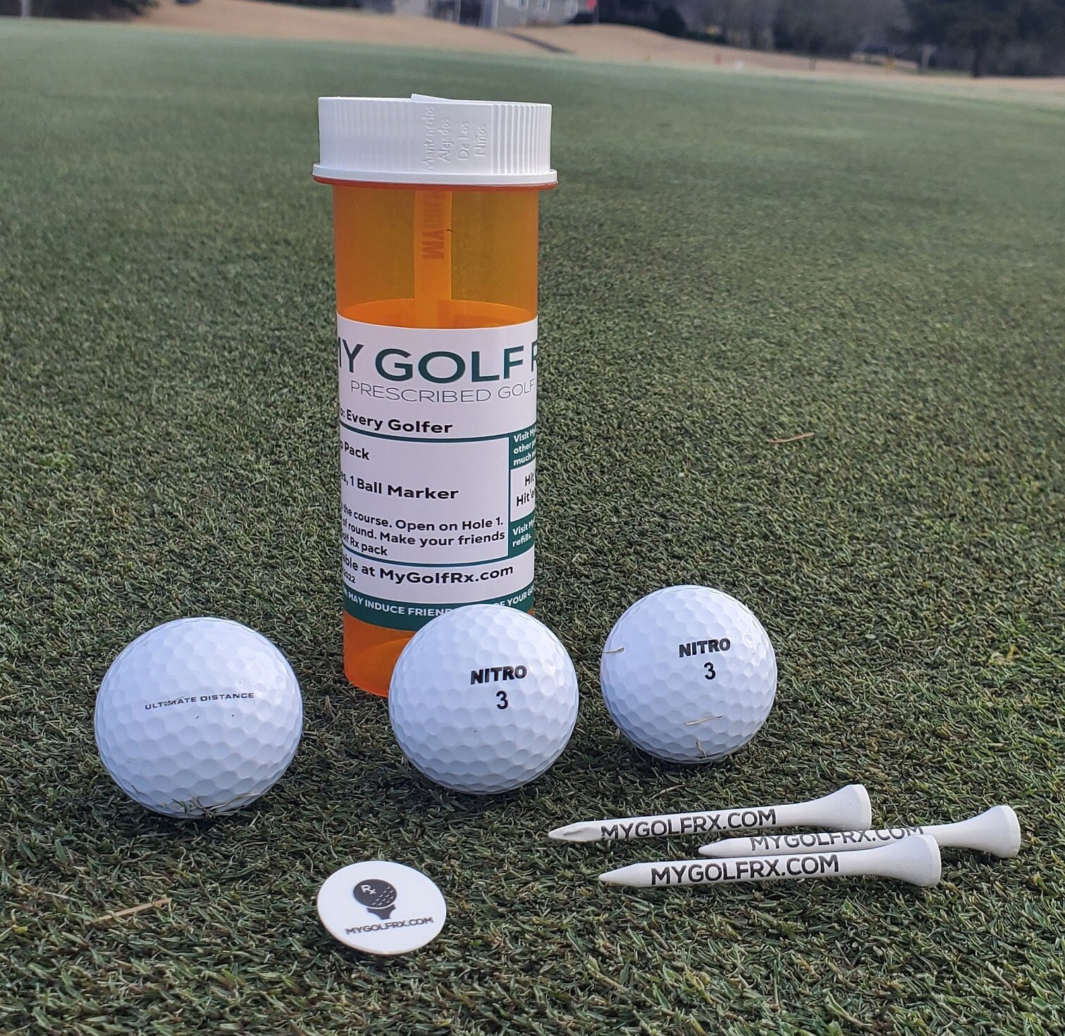 My Golf Rx Gift Set Best Golf Gift Set Gift for Golfer - Etsy