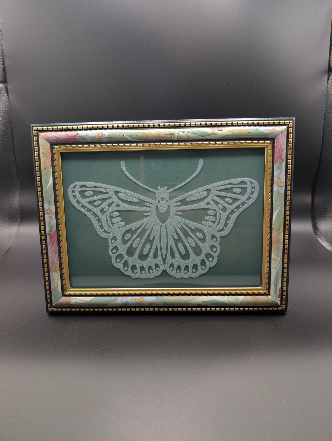 Laser Engraved/etched Butterfly Design | American Traditional Tattoo ...