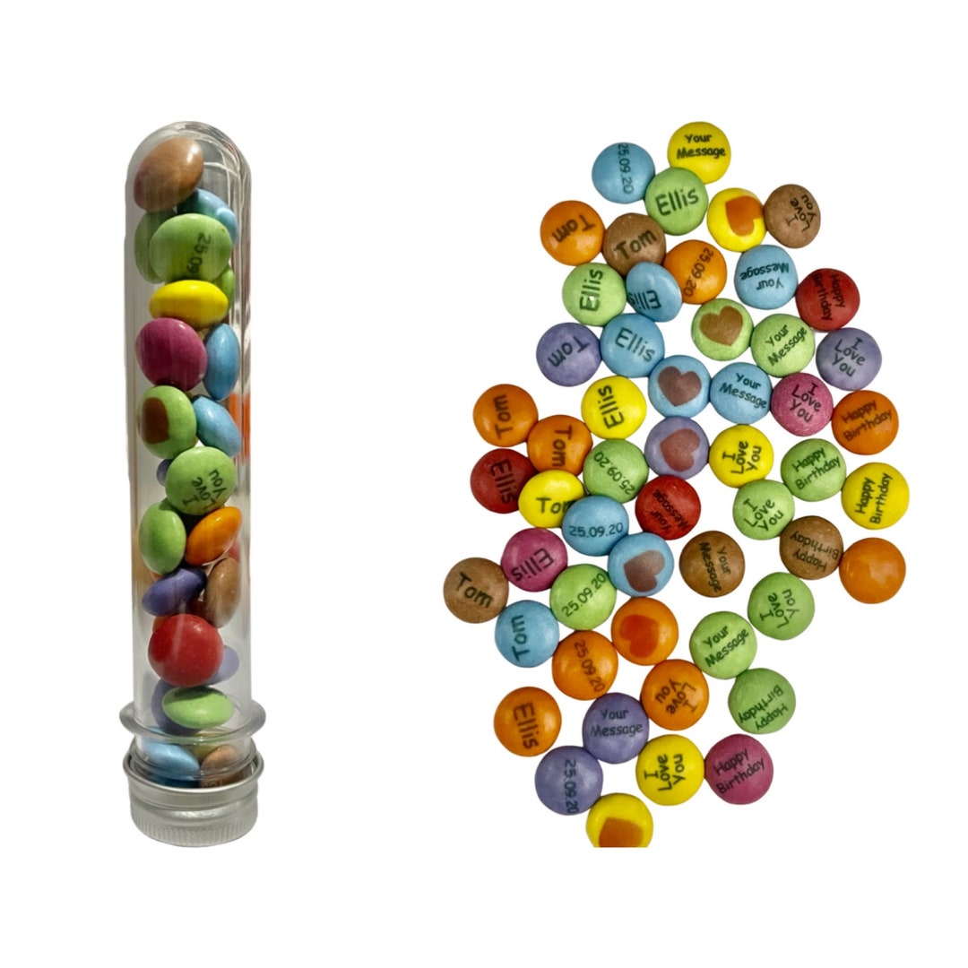 Personalised Sweets Smarties Chocolate Gift. the Perfect Birthday Gift ...