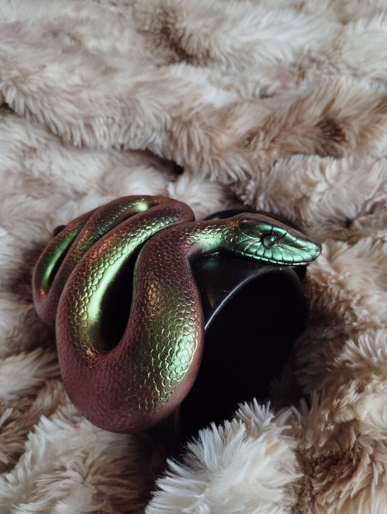 Snake Mug Chameleon Green Pigment Coffee Mugpersonalized - Etsy