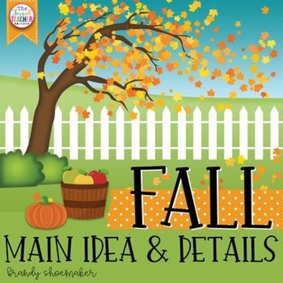Main Idea And Details Clipart
