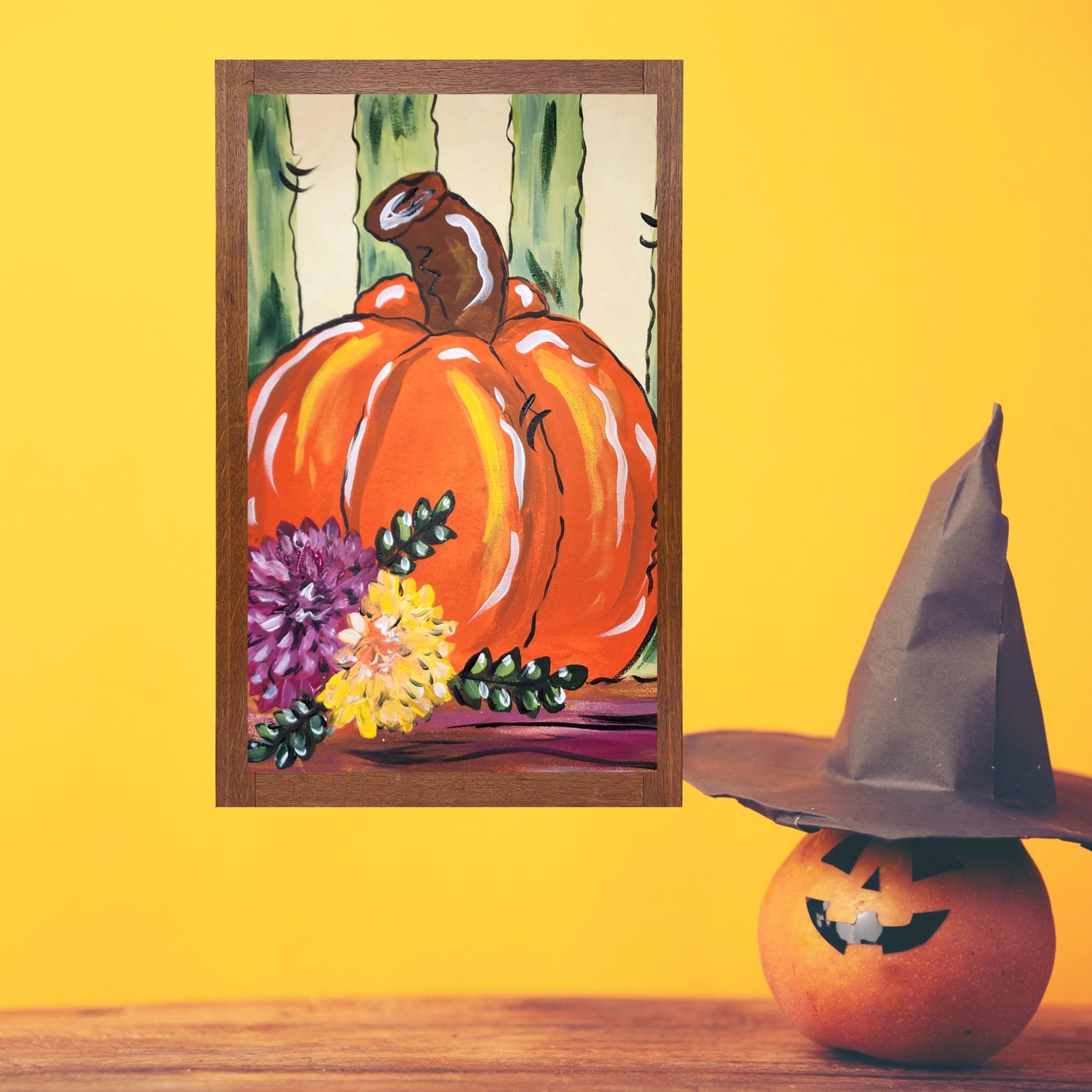 DIY Paint Party Kit Instant Download Fall Pumpkin Paint and Sip Party ...