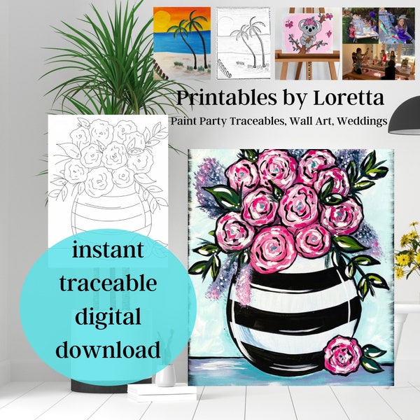 Sip N Paint Instructions - Etsy