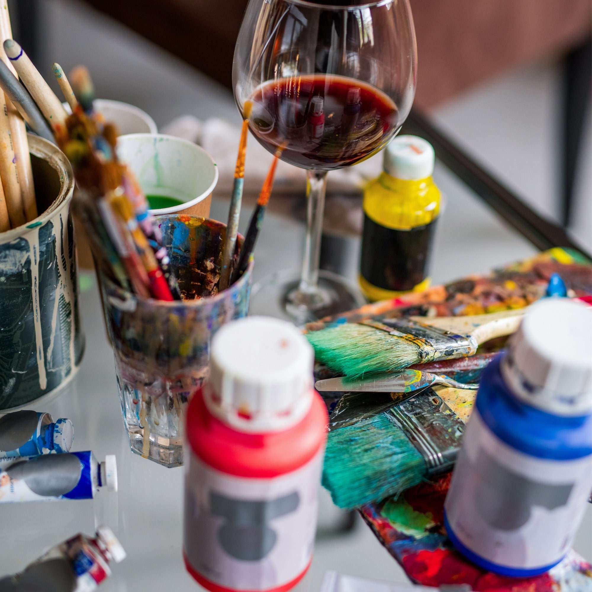 DIY Paint Party Kit Instant Download Steampunk Hot Air Balloon ,paint ...