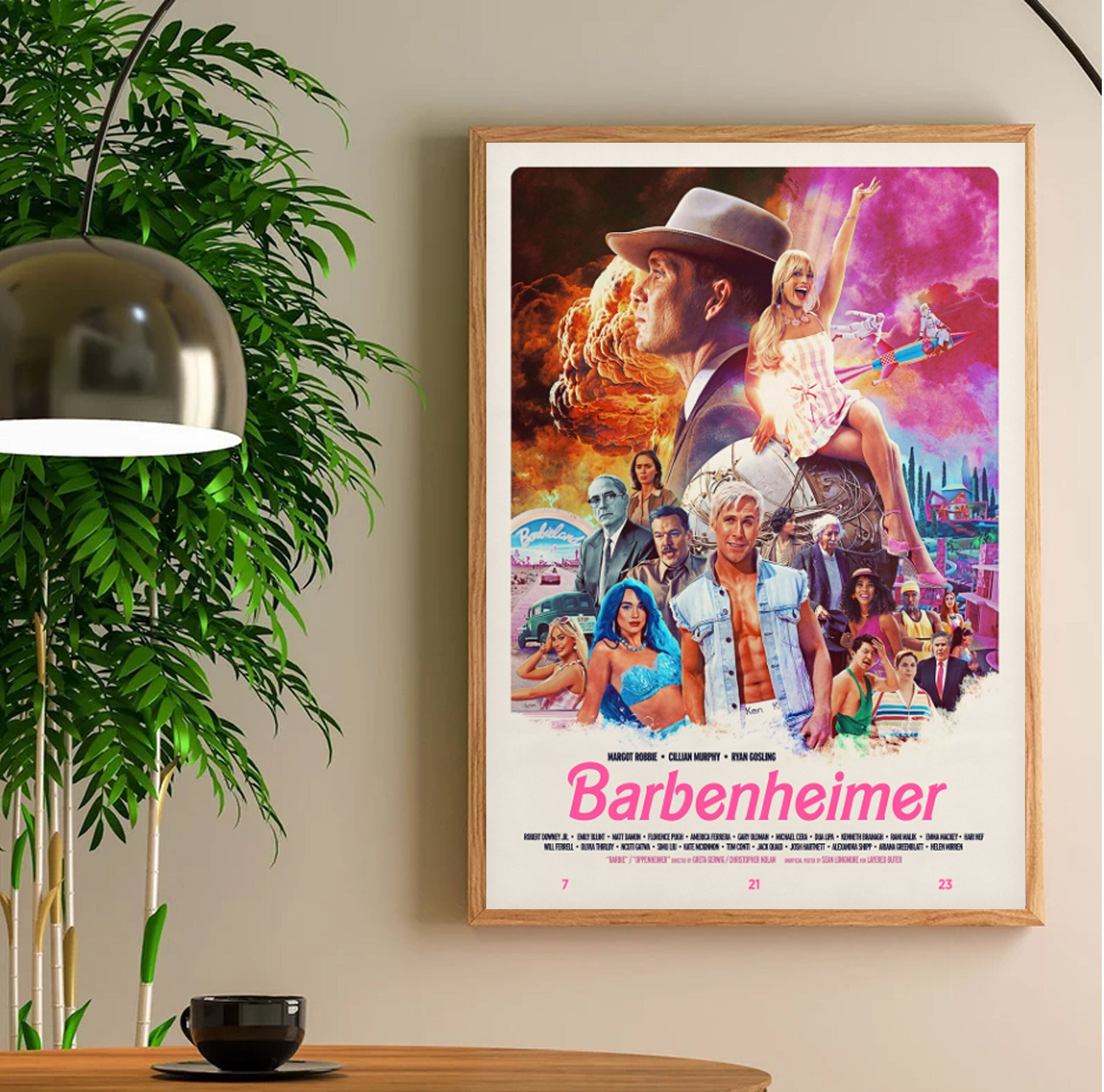 Barbie Movie 2023 Poster by Brian Spaly | Printblur