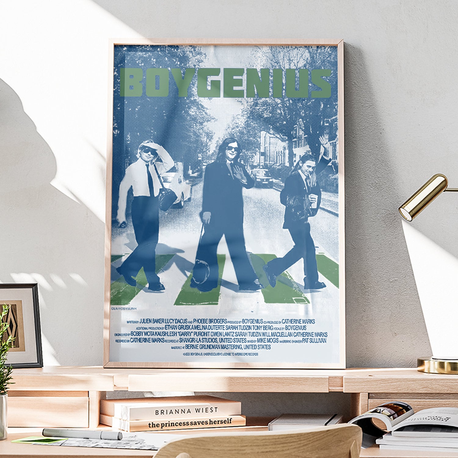 Retro Boygenius 2023 Tour Poster, The Record Album Poster sold by Haiti ...