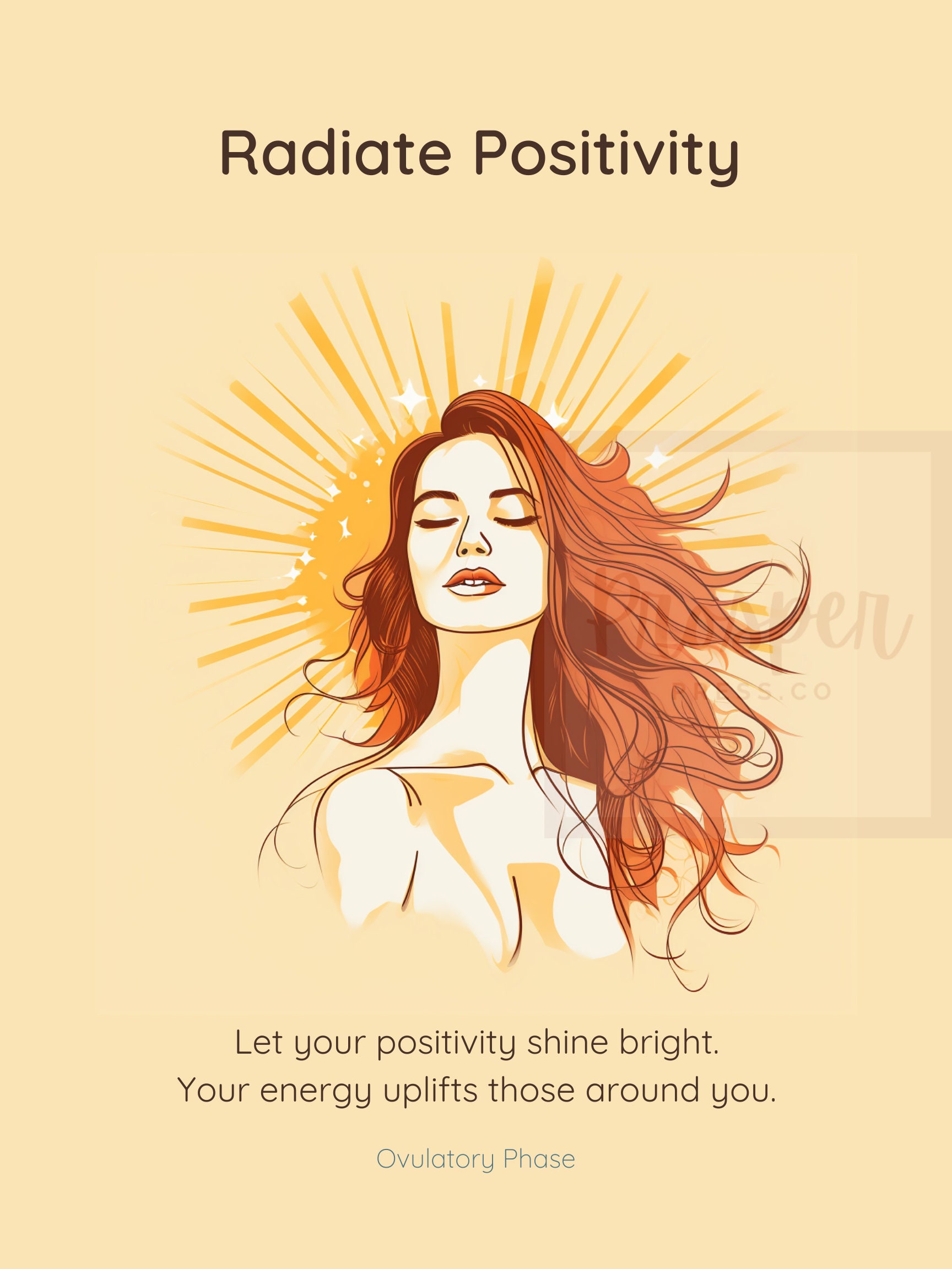 Menstrual Cycle Art Ovulatory Phase Posters - Etsy