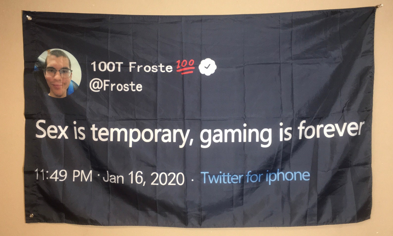 Sex Is Temporary Gaming Is Forever Flag Banner Etsy