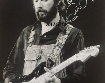 Eric Clapton Signed Photo - Etsy