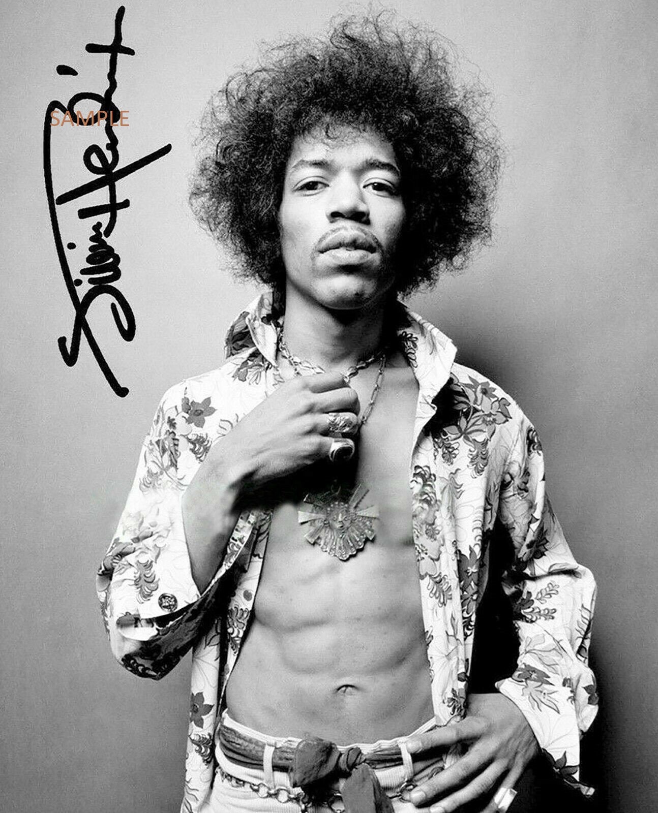 Jimi Hendrix Signature Tattoo