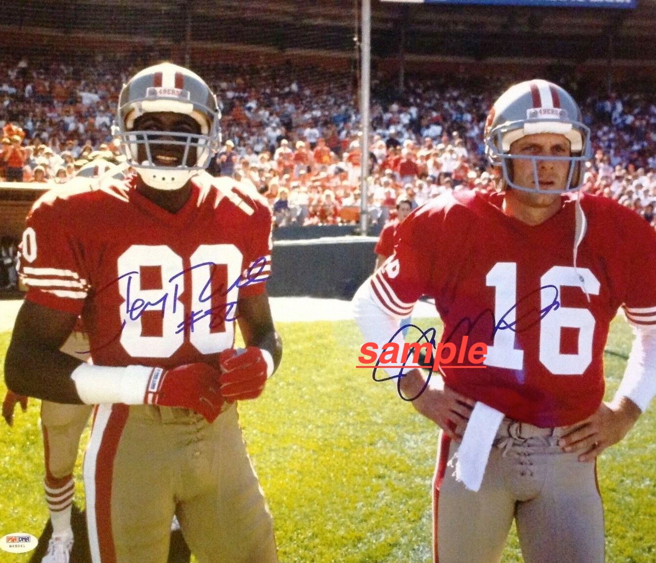 JERRY RICE Joe MONTANA Reprint 8X10 Signed Autographed Photo - Etsy