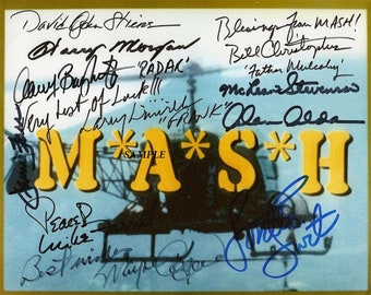 Mash Cast Signed - Etsy