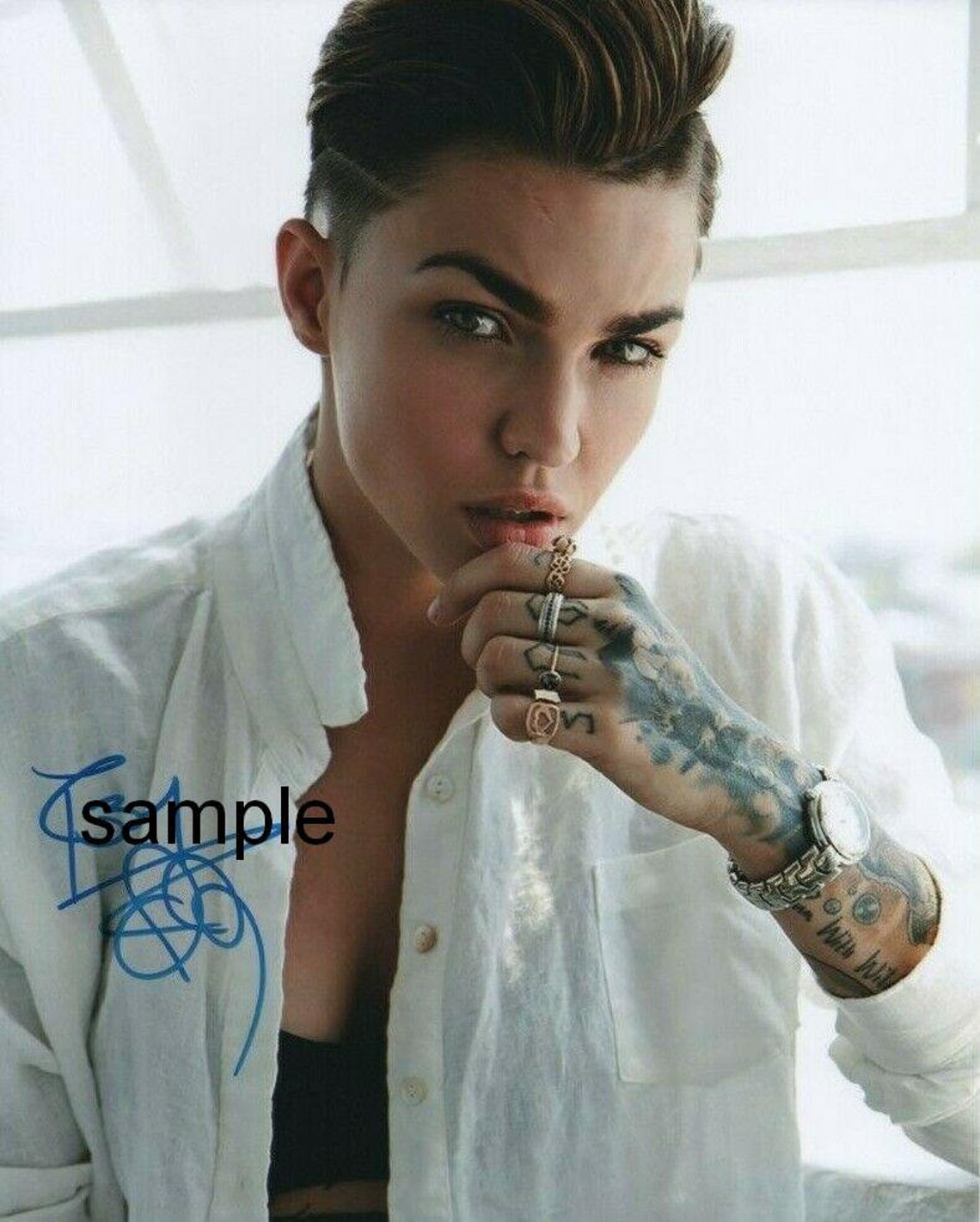 RUBY ROSE 2 REPRINT 8x10 Signed Autographed Photo Picture Man - Etsy