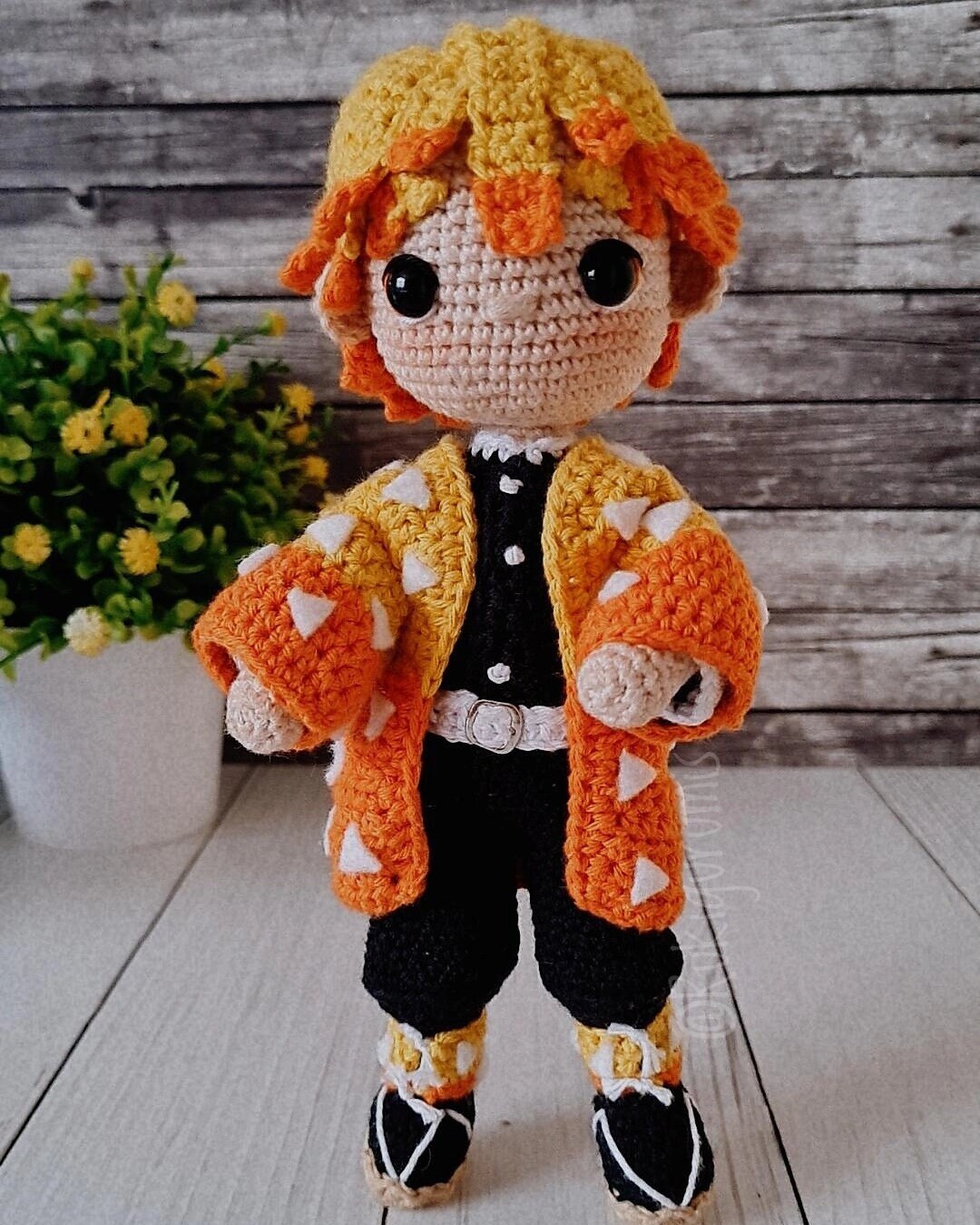 Pdf/pattern Zenitsu A. spanish - Etsy