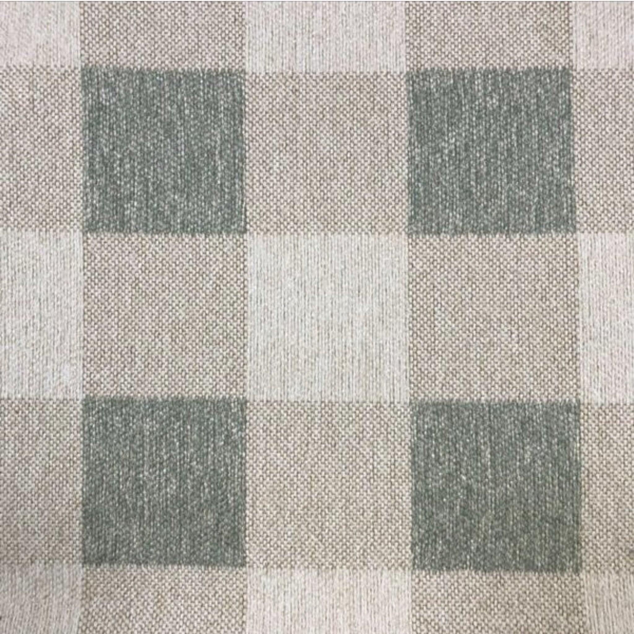 Green Buffalo Plaid Fabric by the Yard Green Upholstery - Etsy