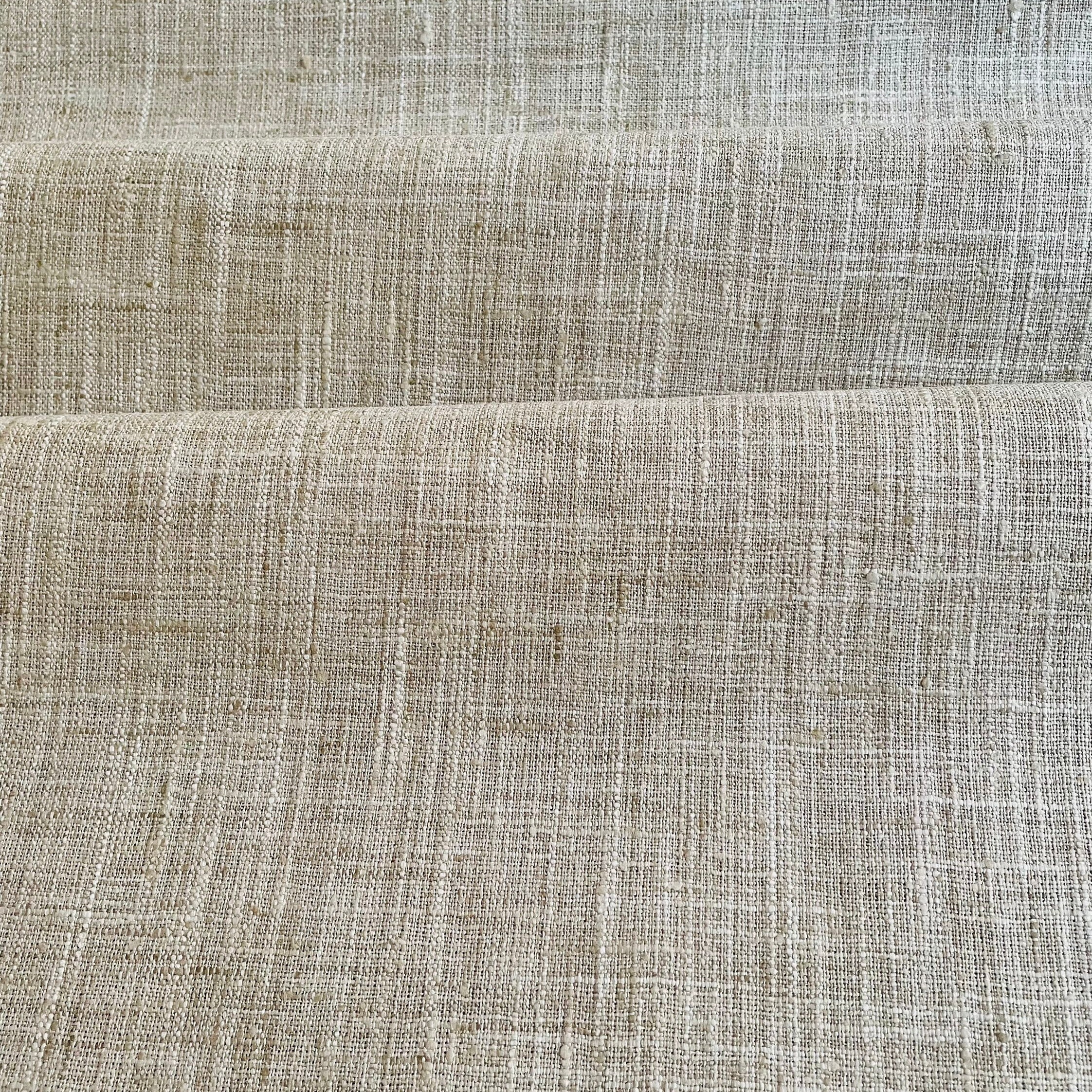 Beige Drapery Sample Fabric, Beige Curtain Fabric, Solid Beige Fabric ...