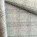 Grey Plaid Upholstery Fabric Wool Plaid Fabric by the Yard - Etsy