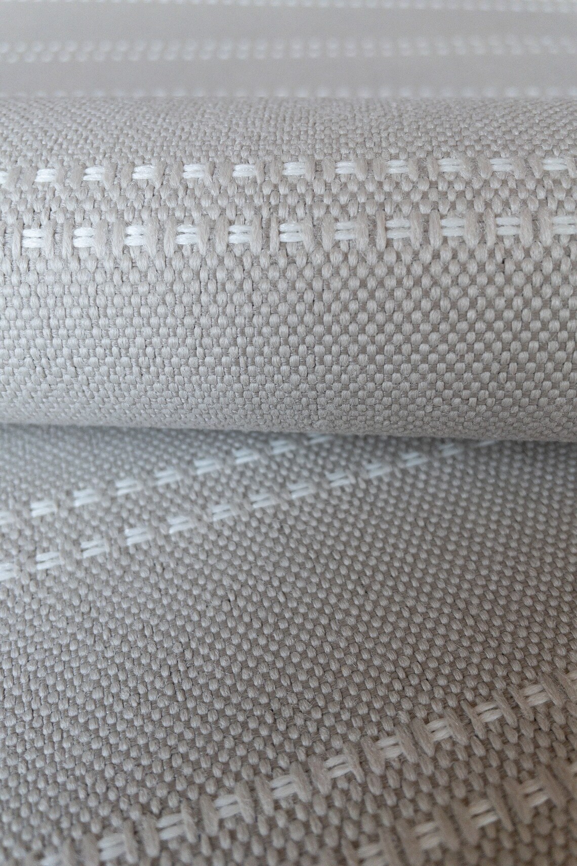 Beige Striped Outdoor Upholstery Fabric Indoor/outdoor | Etsy